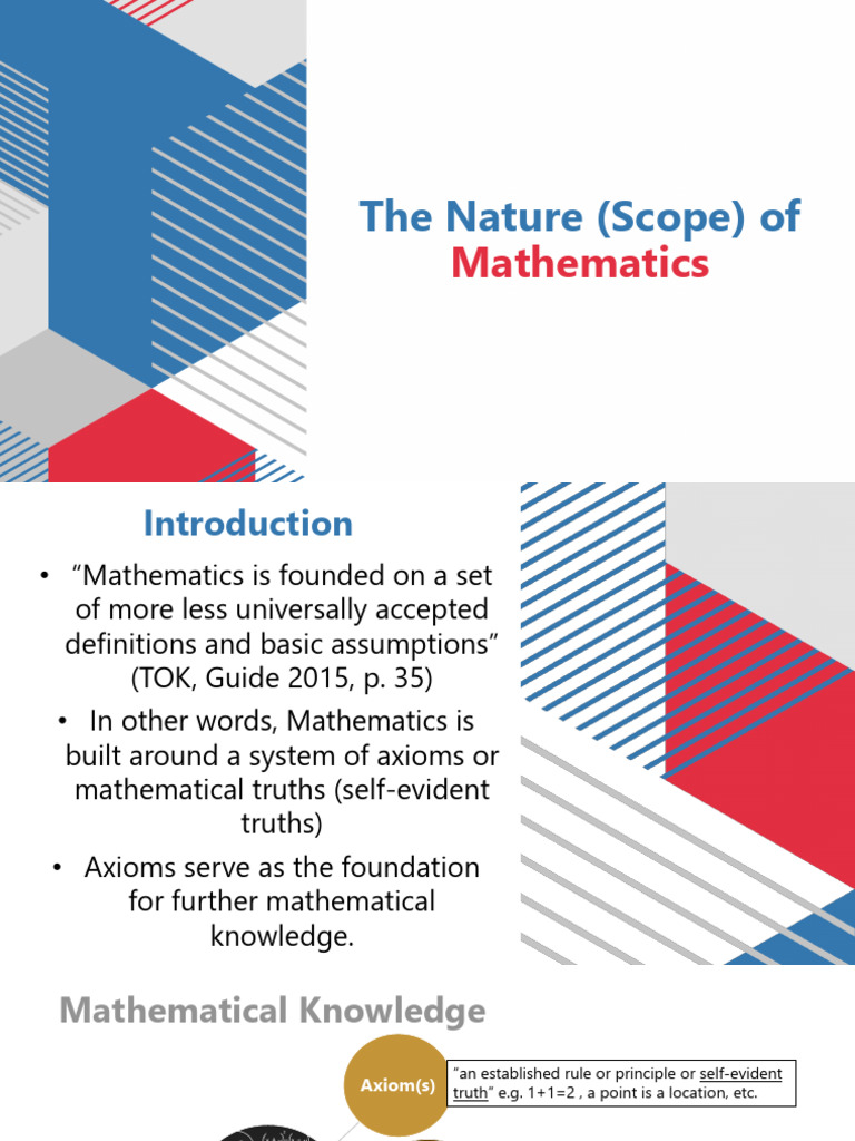 The Nature of Mathematics | PDF The Nature of Mathematics | PDF