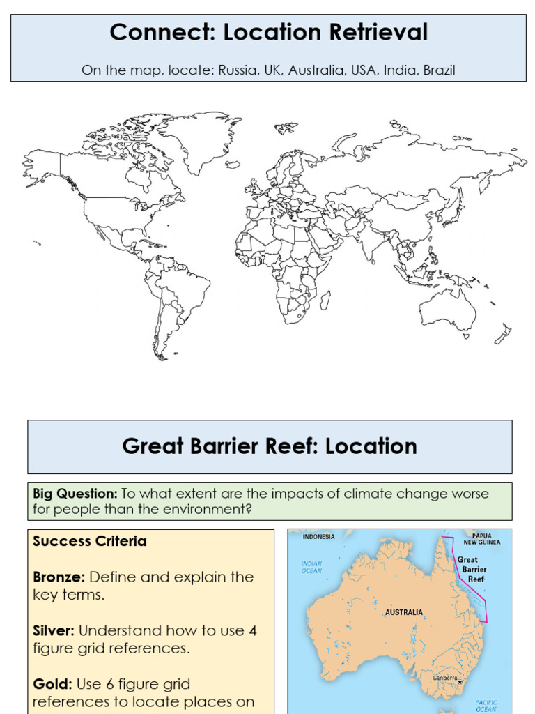 Great Barrier Reef Location Guide | PDF | Earth Sciences | Geography