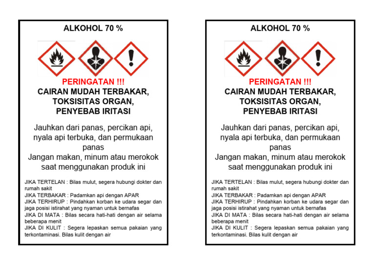 Label Alkohol | PDF | Kesehatan Holistik | Gaya Hidup