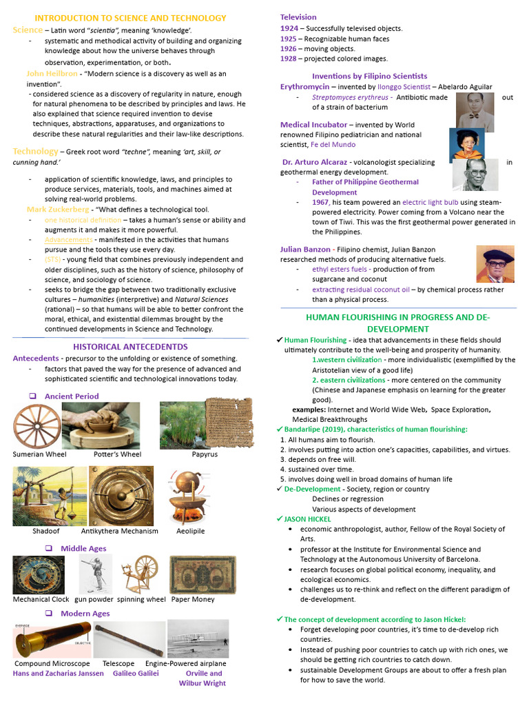 STS - Reviewer | PDF | Science | Psychoanalysis