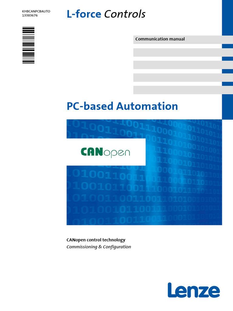CANopen PC-based Automation v4-2 en | PDF | Keyboard Shortcut | Computer Science