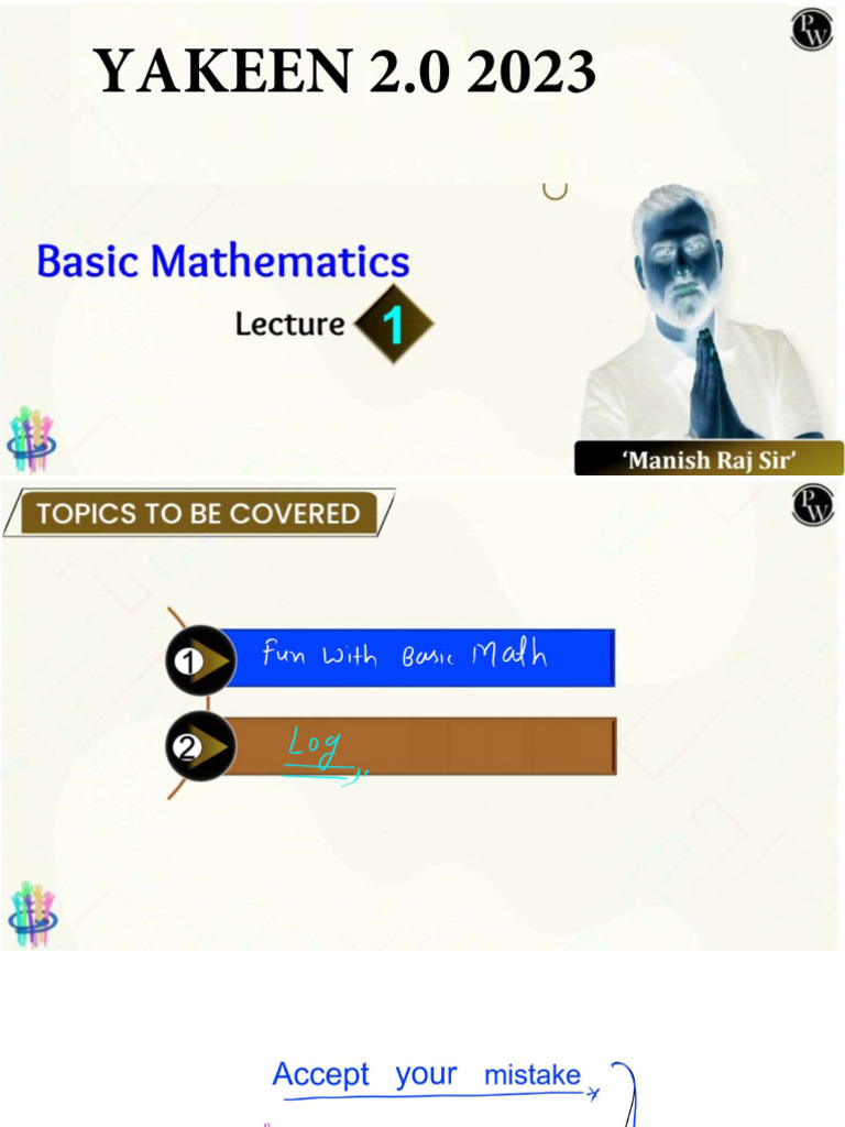 Basic Mathematics | PDF