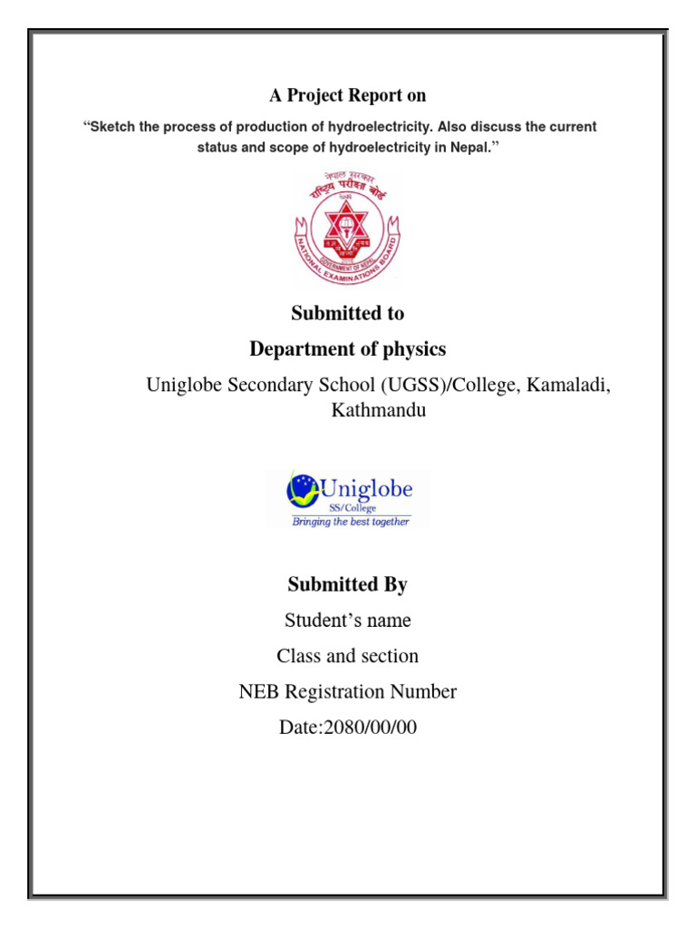 Project Work Xi-Phy-080 PDF | PDF | Science