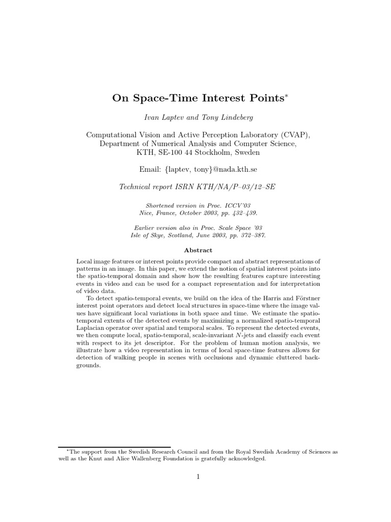 FULLTEXT01 | PDF | Applied Mathematics | Computer Vision