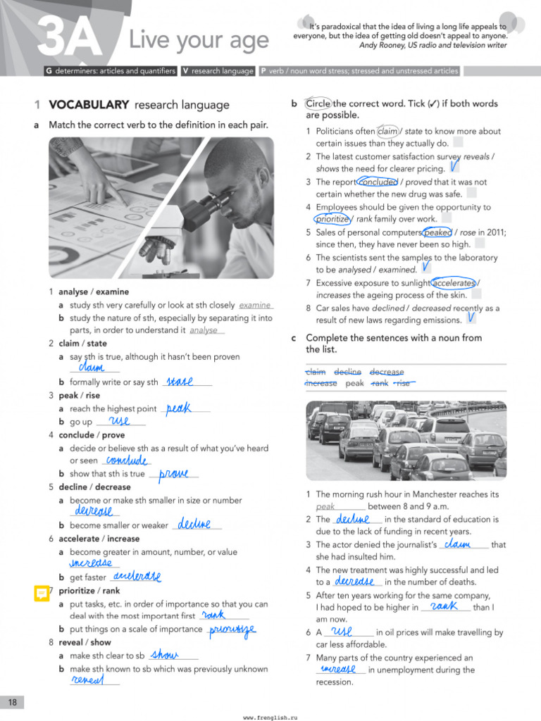 3A+3B Workbook | PDF