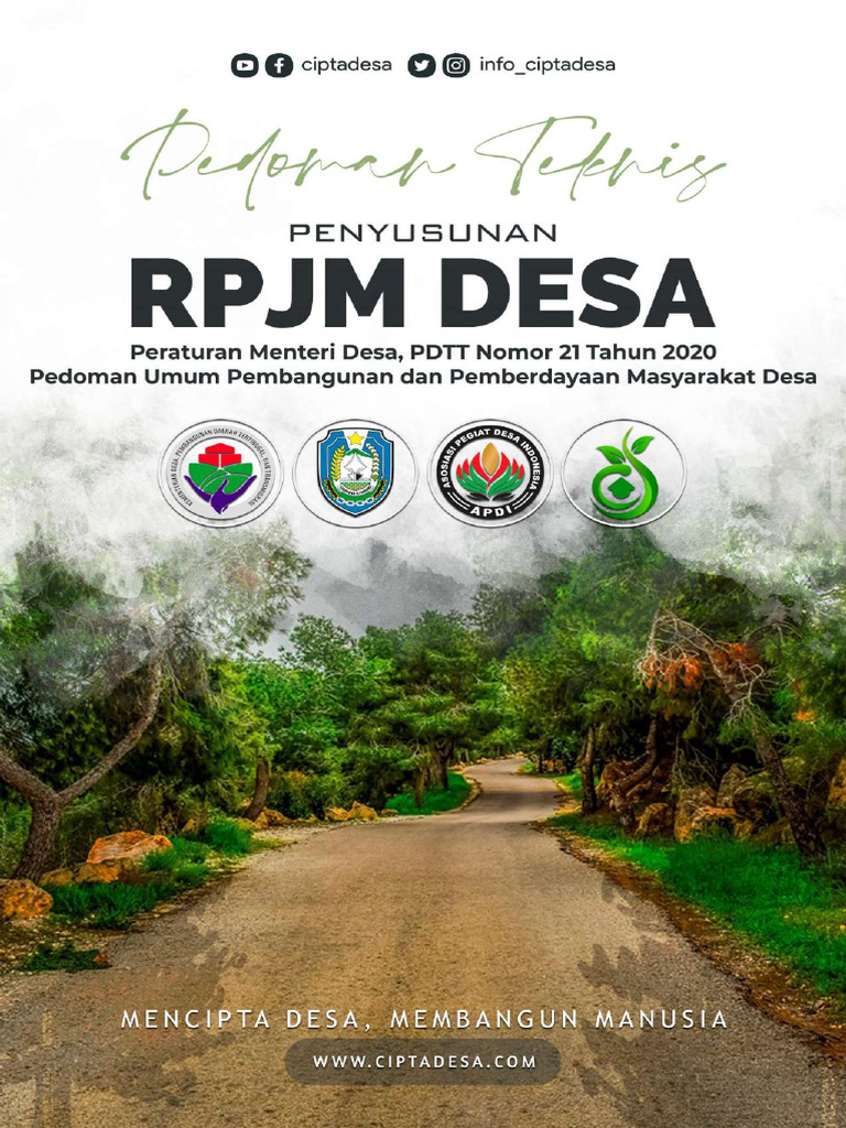 Pedoman Teknis RPJM Desa | PDF