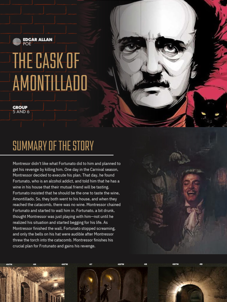 The Cask of Amontillado | PDF | Mystery, Thriller & Crime Fiction