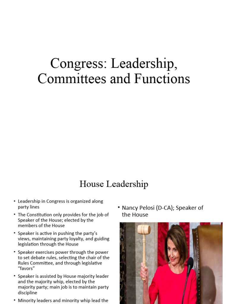 Congress pt.2 | PDF | United States House Of Representatives | United ...
