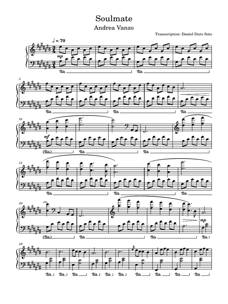Soulmate Andrea Vanzo | PDF