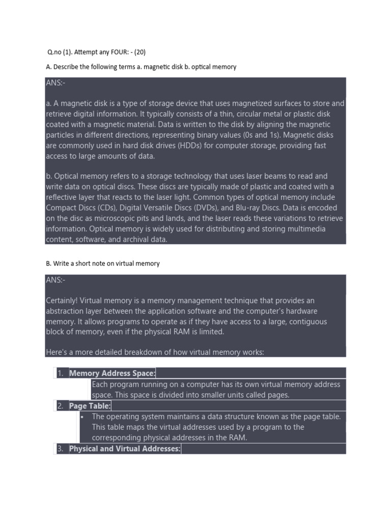 Dsa Exam | PDF | Cpu Cache | Computer Data Storage