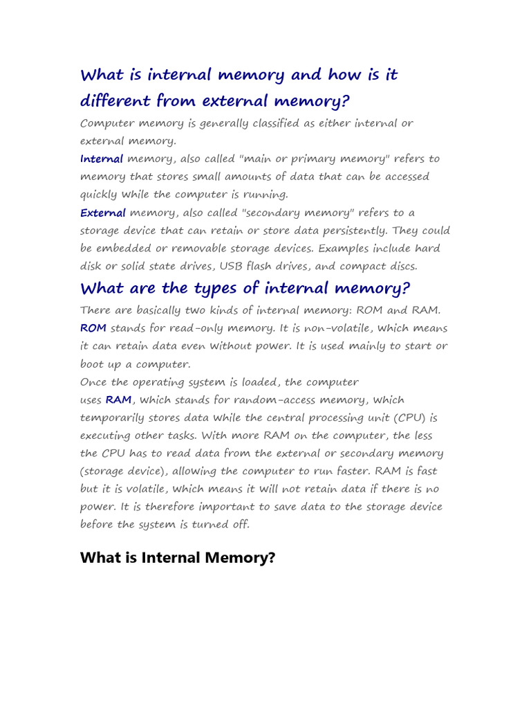 Dsa Unit 2 | Download Free PDF | Random Access Memory | Computer Data Storage