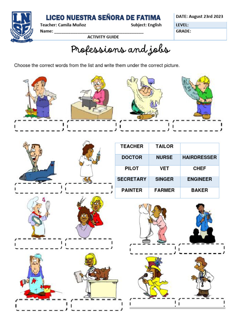 Works and Jobs - Activity | PDF