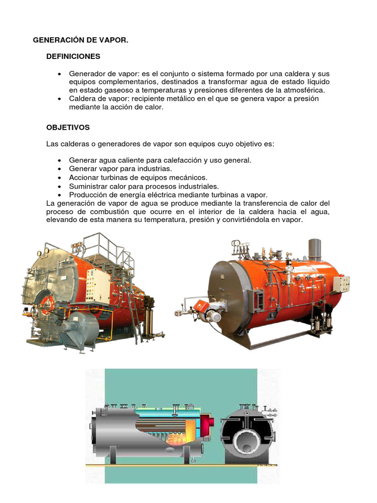 Calderas Humotubulares | PDF | Hogar | Chimenea