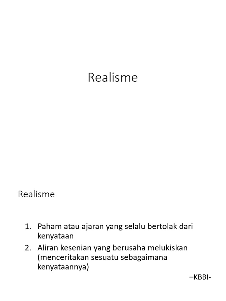 Realisme Dalam Film2 | PDF