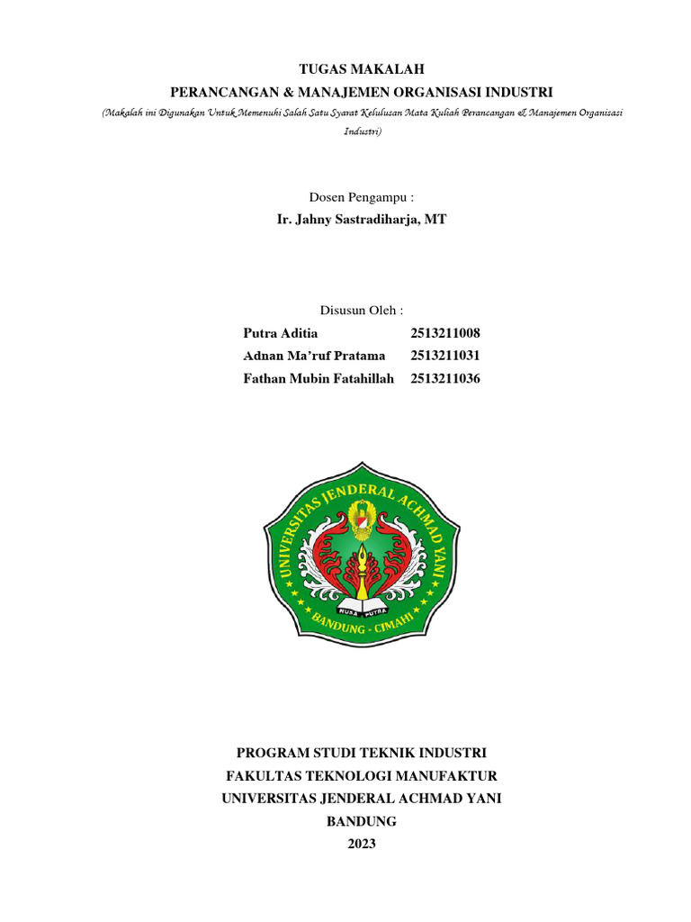 Manajemen dan Peran Manager dalam Industri | PDF | Pengembangan Diri