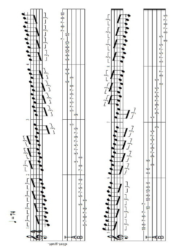 Guitar Scale Exercises 2 | PDF