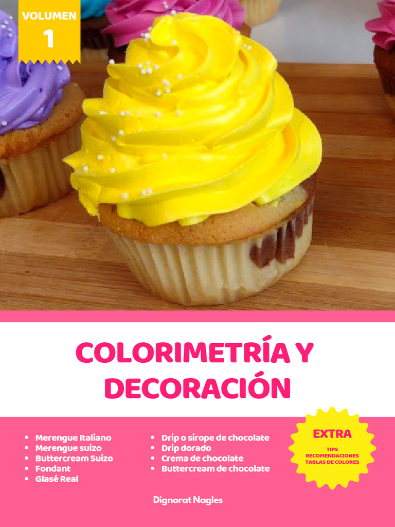 Colorimetría en Repostería y Merengues | PDF | Color | Amarillo