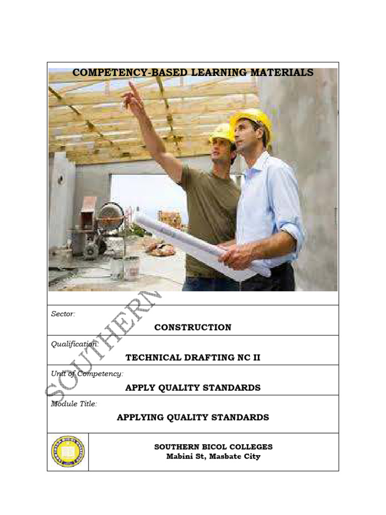 Common CBLM Apply Quality Standards | PDF | Computer File | Directory (Computing)