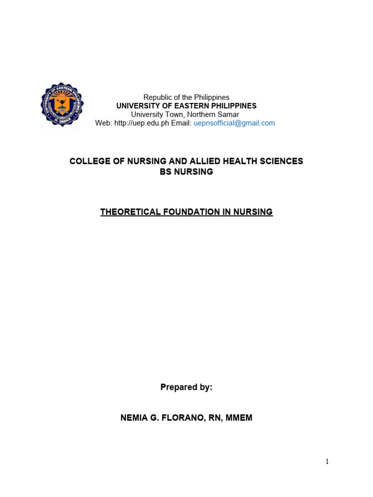 TFN Lesson 2 | Download Free PDF | Nursing | Theory