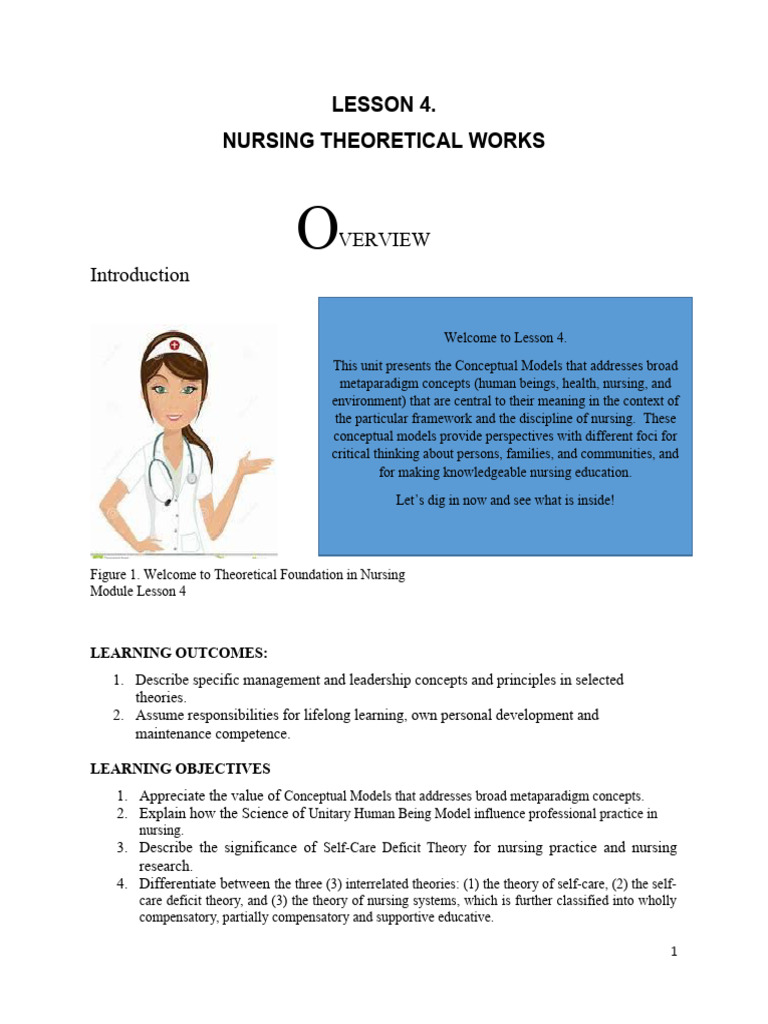 TFN Lesson 4 | PDF | Nursing | System