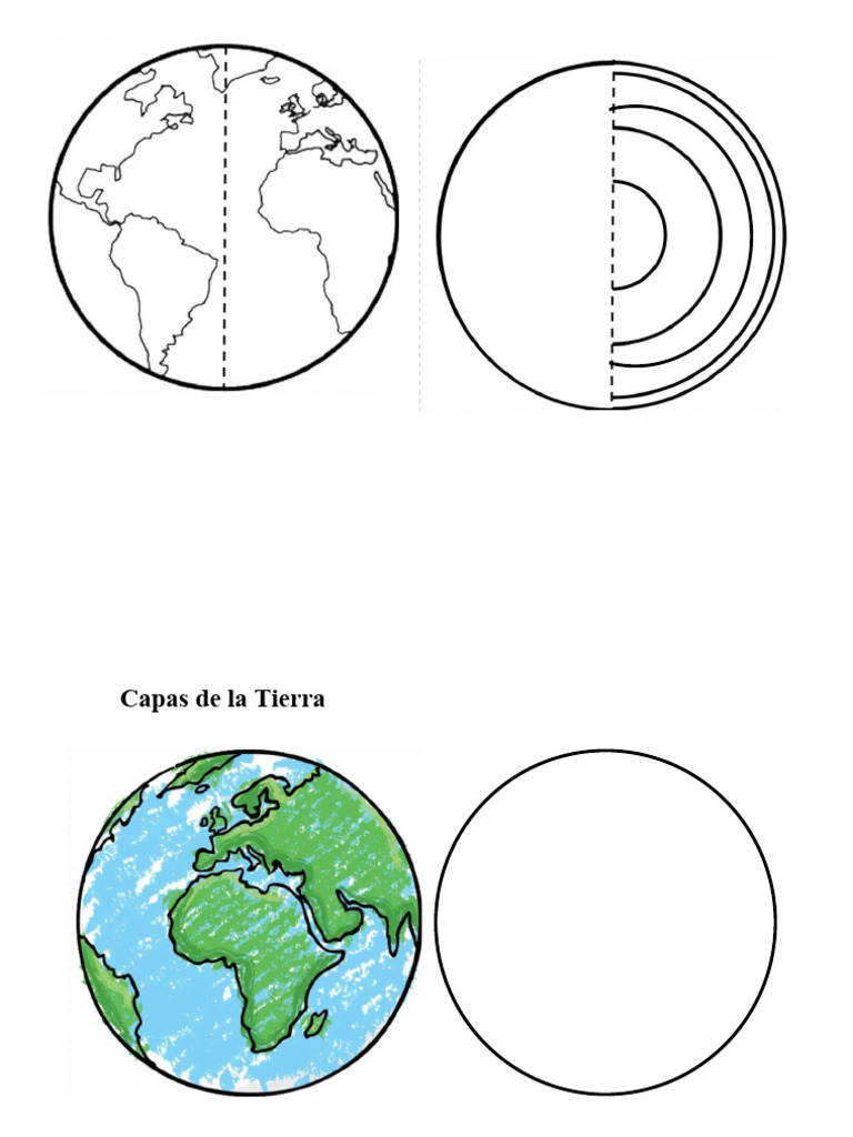 Capas de la Tierra: Estructura y Composición | PDF