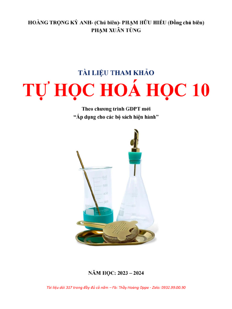 Tu Hoc Hoa Hoc 10 CA Nam Chuong Trinh Moi | PDF
