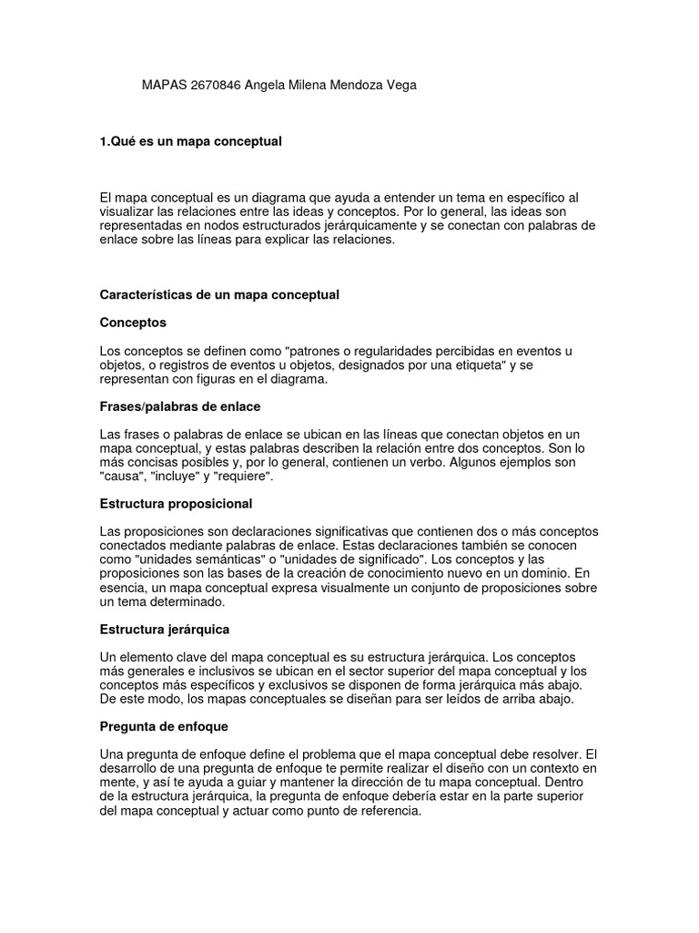 Actividad 2 Mapas Conceptuales | PDF | Palabra | Mente