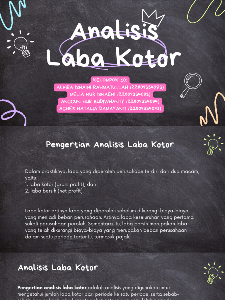 Kelompok 10 Analisis Laba Kotor | PDF