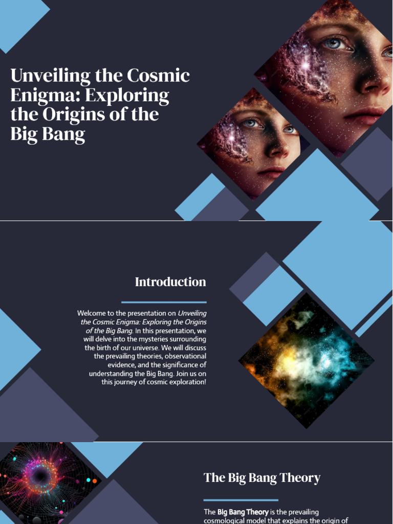 Wepik Unveiling The Cosmic Enigma Exploring The Origins of The Big Bang ...