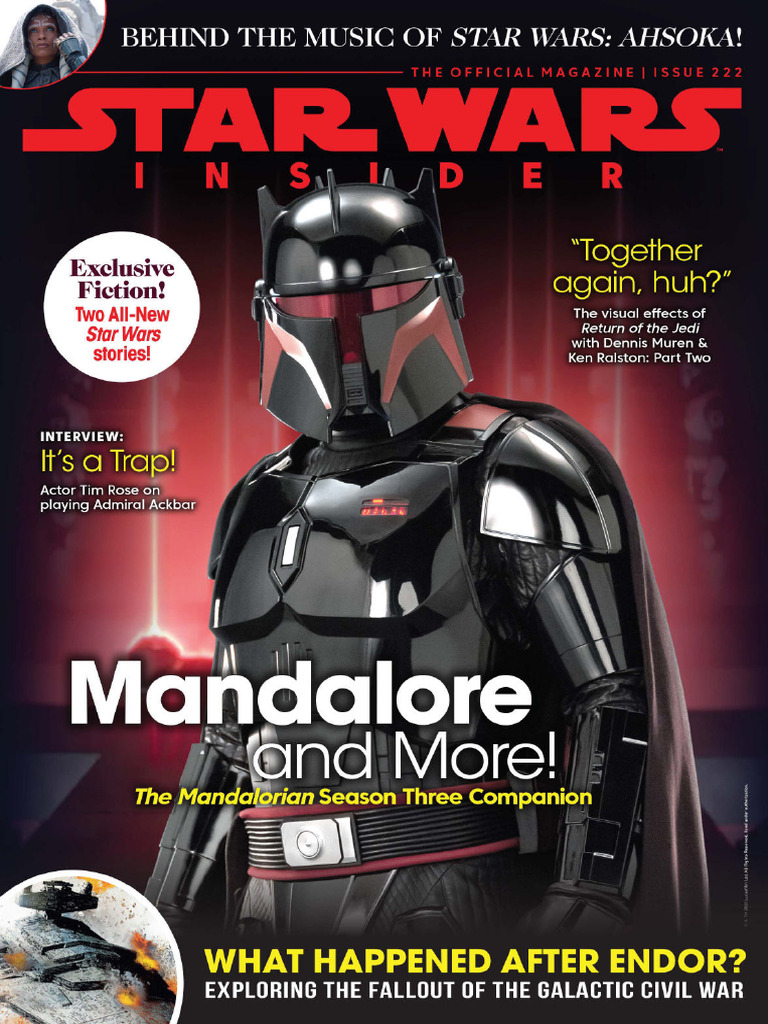 Star Wars Insider Issue 22231 October 2023 | PDF | Star Wars | Jedi