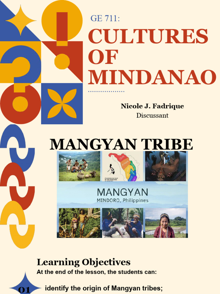 Mangyan Tribe | PDF