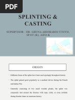 Types of Casts for Upper Extremities | PDF