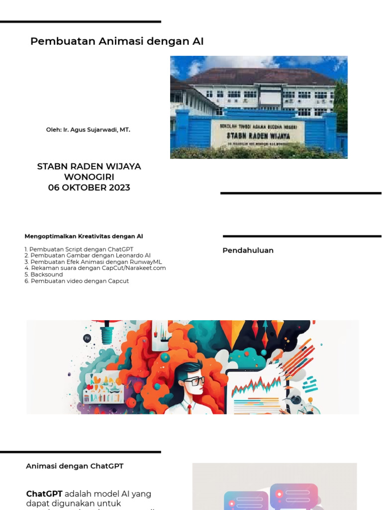 Pembuatan Animasi Dengan AI | PDF