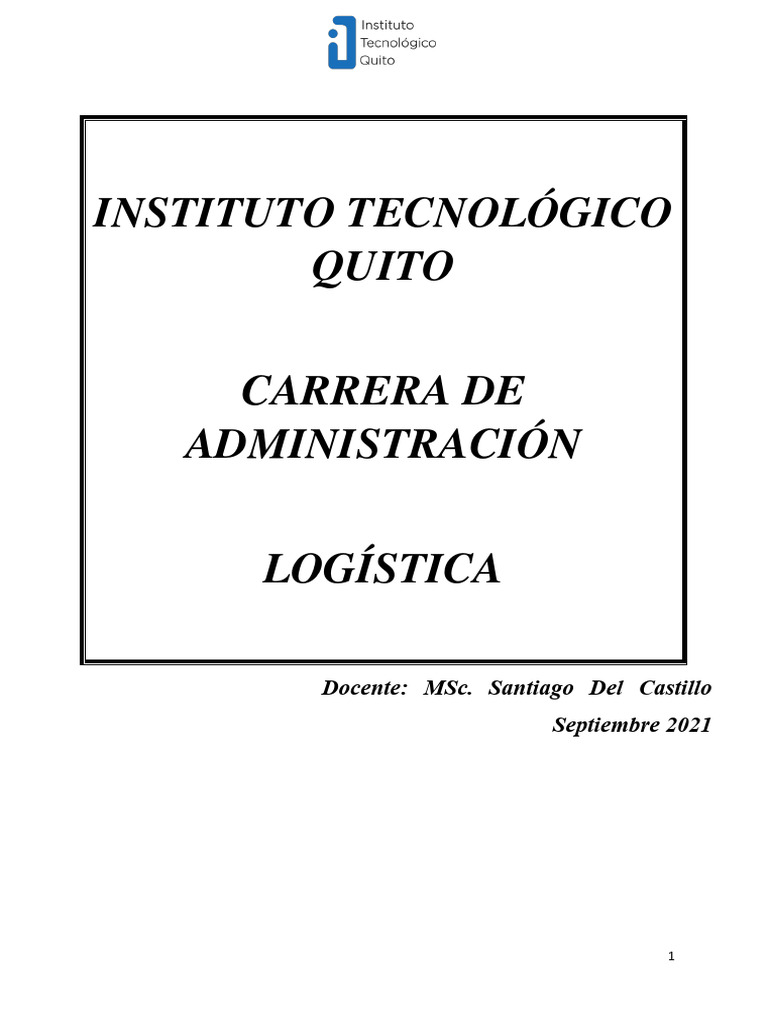 Logistica Guia de Estudio | PDF | Logística | Inventario
