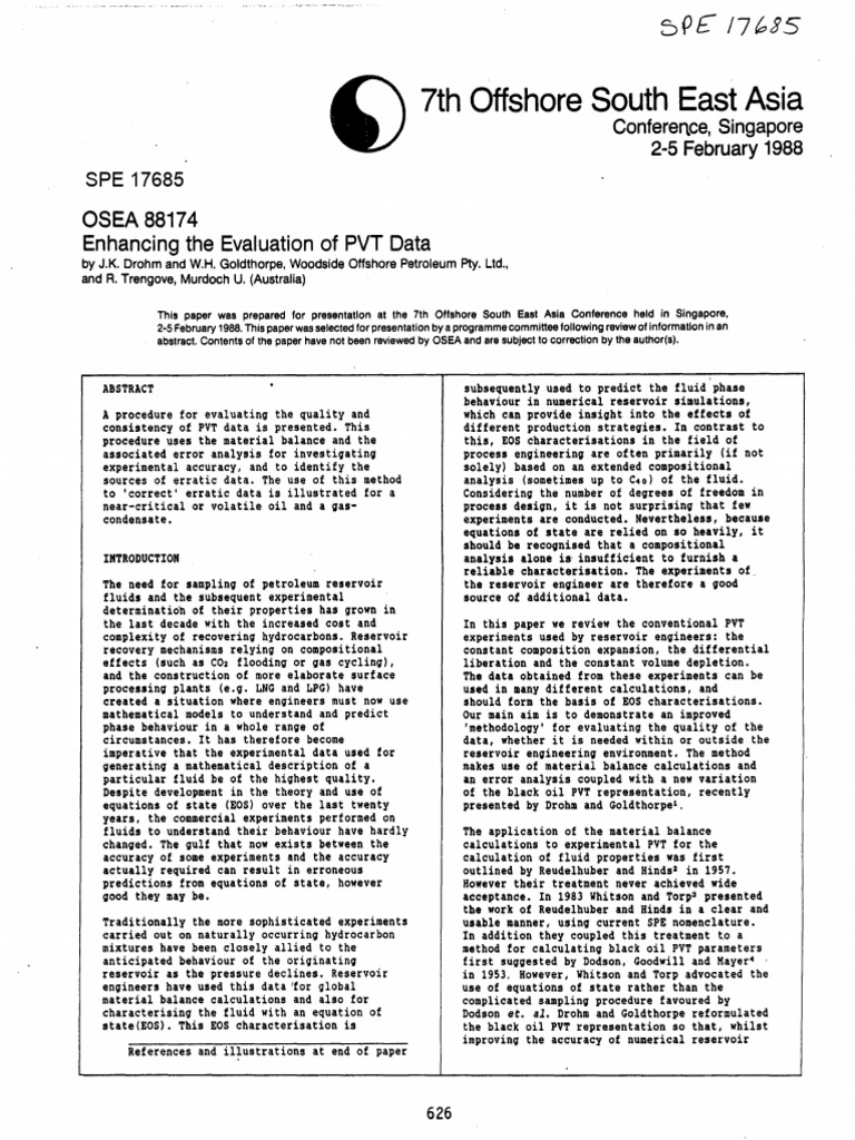 Enhancing PVT Data Evaluation Methods | PDF | Density | Petroleum Reservoir