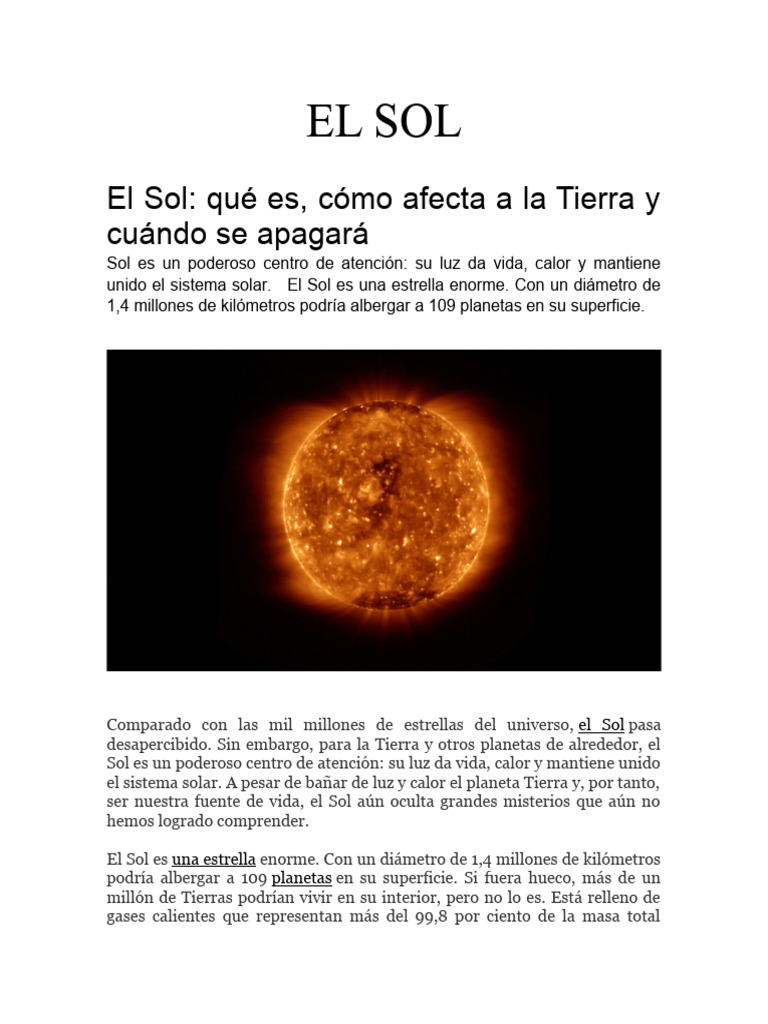 El Sol Pdf