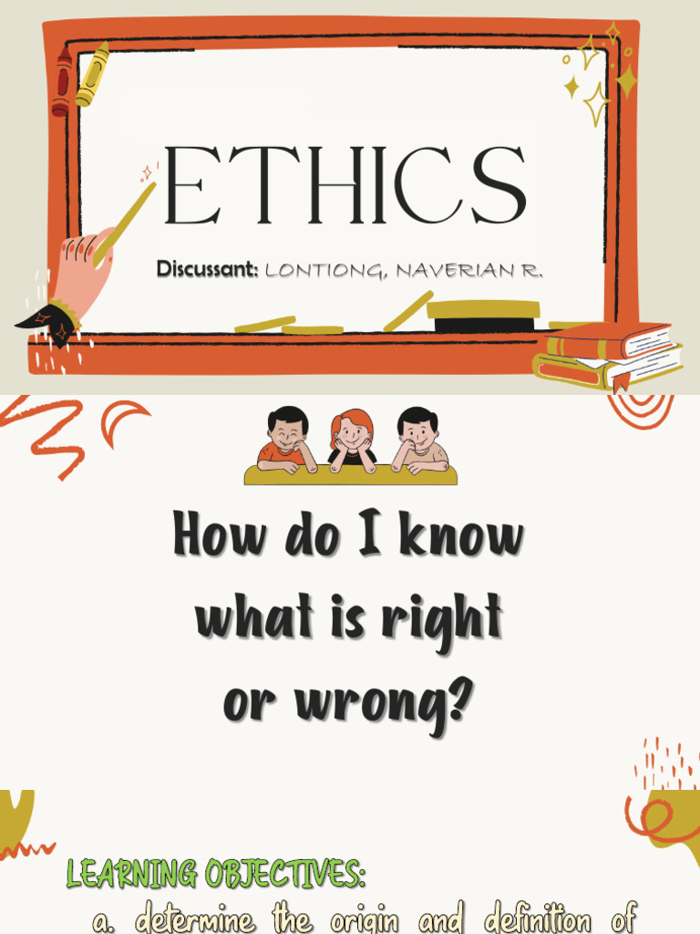 Ethics Chapter 1 | PDF | Morality | Rationality