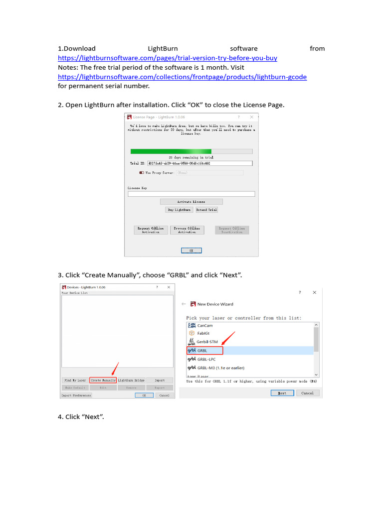 User Manual For LightBurn | Download Free PDF | Command Line Interface | Printer (Computing)