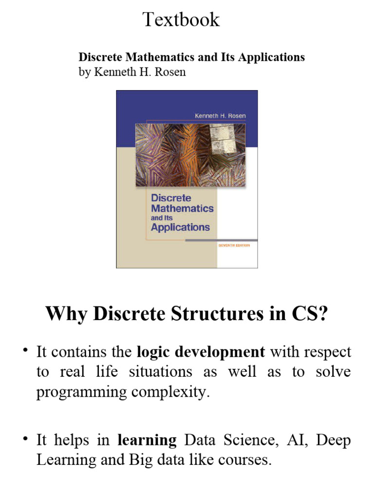 Introduction - Discrete and Continuous | PDF | Discrete Mathematics ...