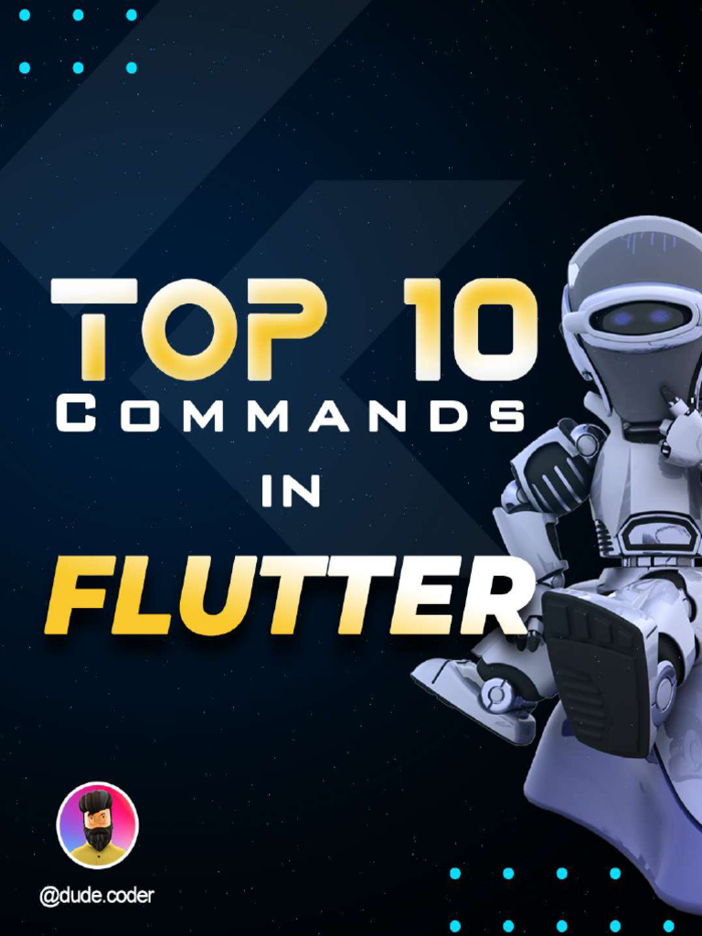 Top10 Commands in Flutter | PDF