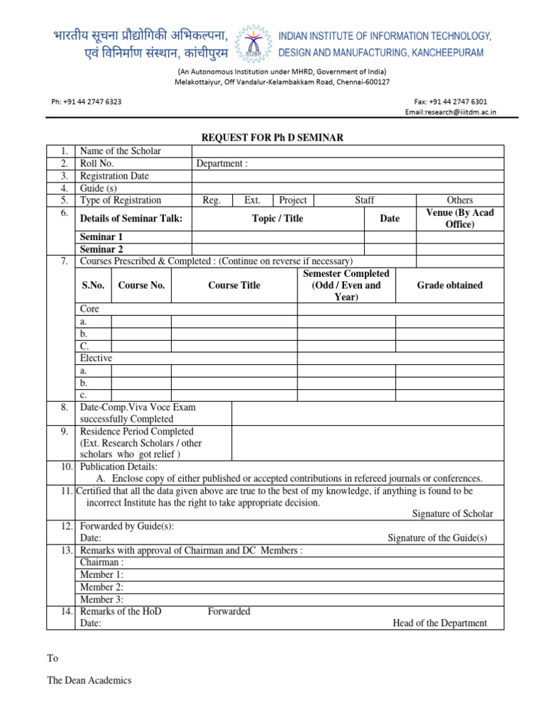 All Forms | PDF | Thesis | Doctor Of Philosophy