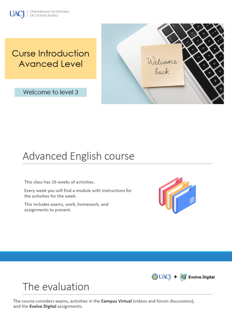 A1. Course Introduction Advanced Level | PDF | Gce Advanced Level ...