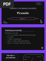 Površina I Zapremina Pravilne Trostrane Piramide | PDF