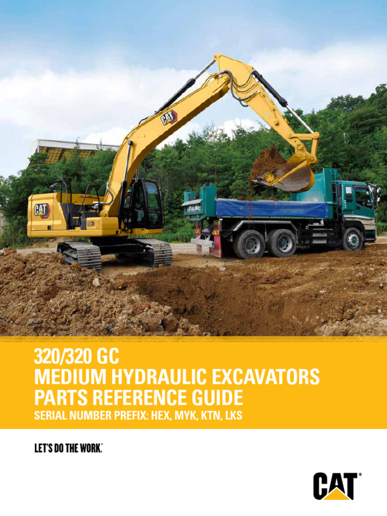 320/320 GC Medium Hydraulic Excavators Parts Reference Guide | PDF ...