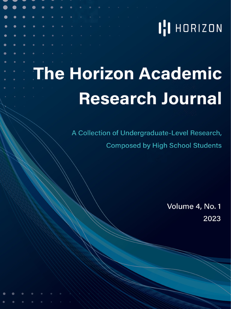 Horizon Academic Research Journal Vol. 4 No. 1 | PDF | Artificial ...