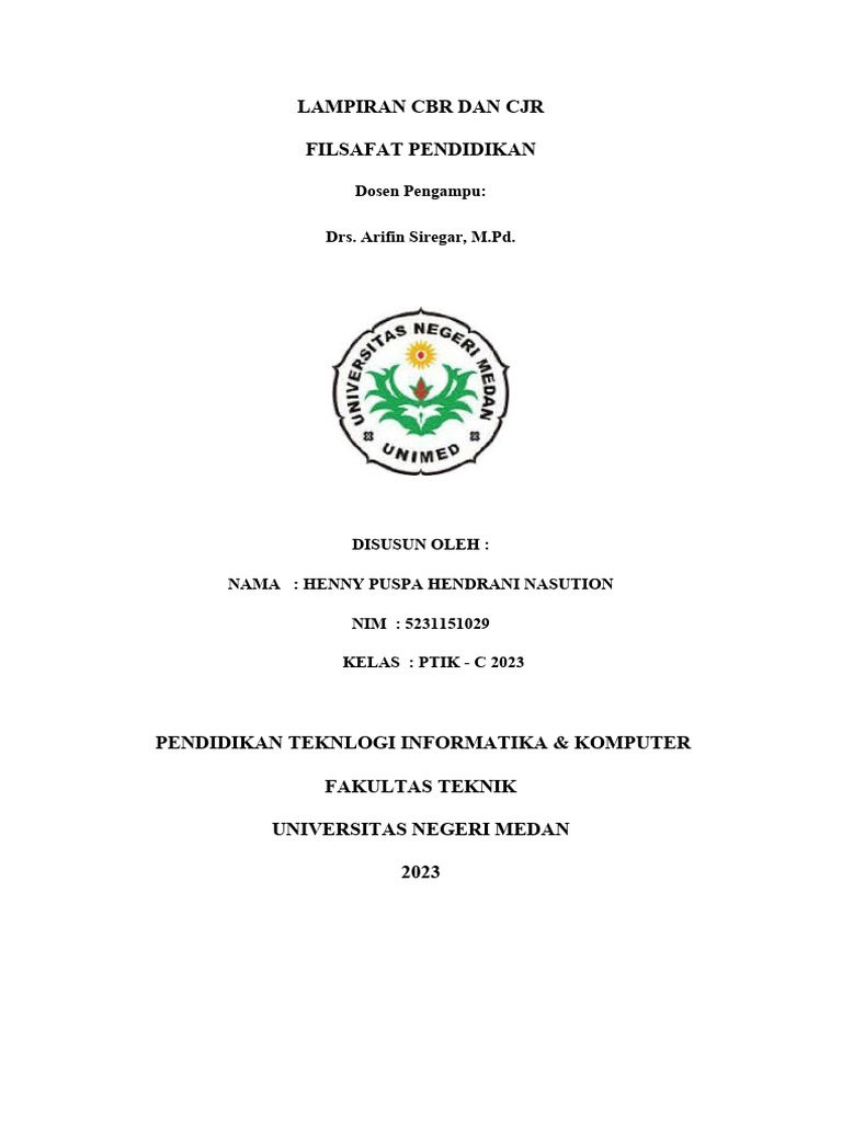 Lampiran CBR Dan CJR | PDF