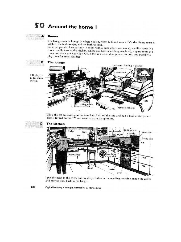 Around The House Homework | PDF