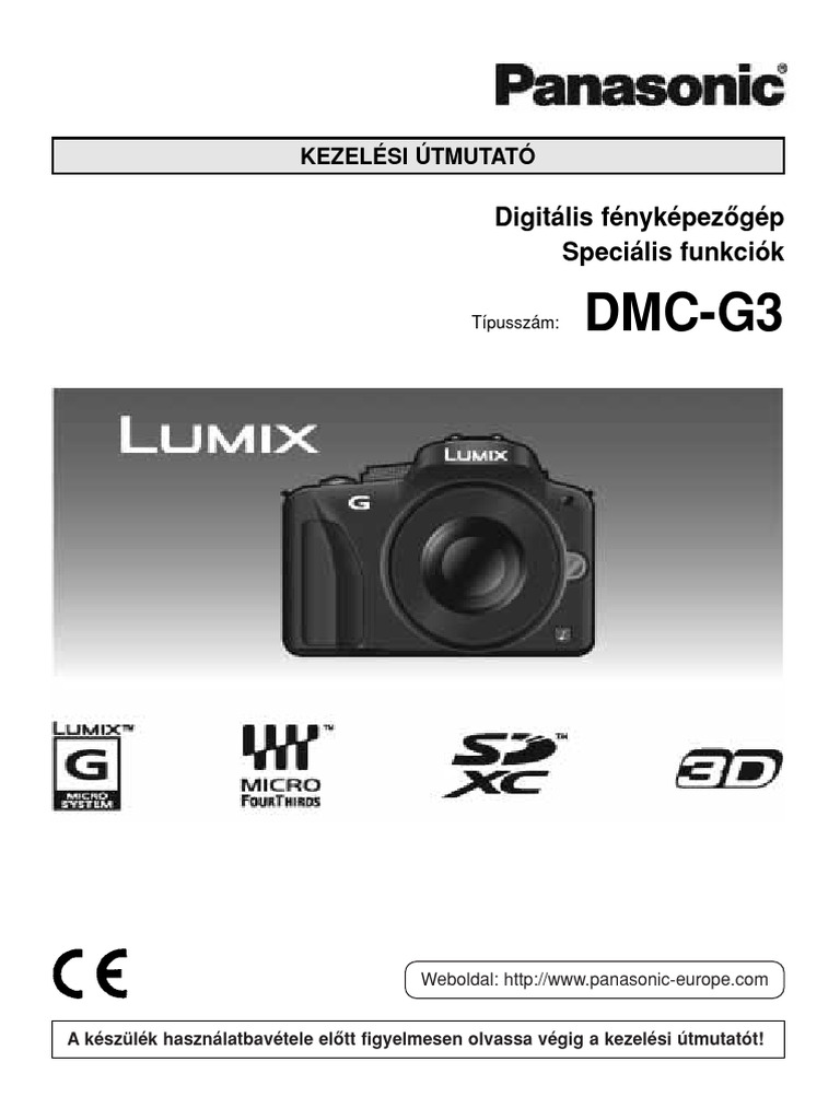 DMC G3 | PDF