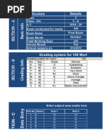 School Report Card and Mark Sheet Template | PDF | Educational ...
