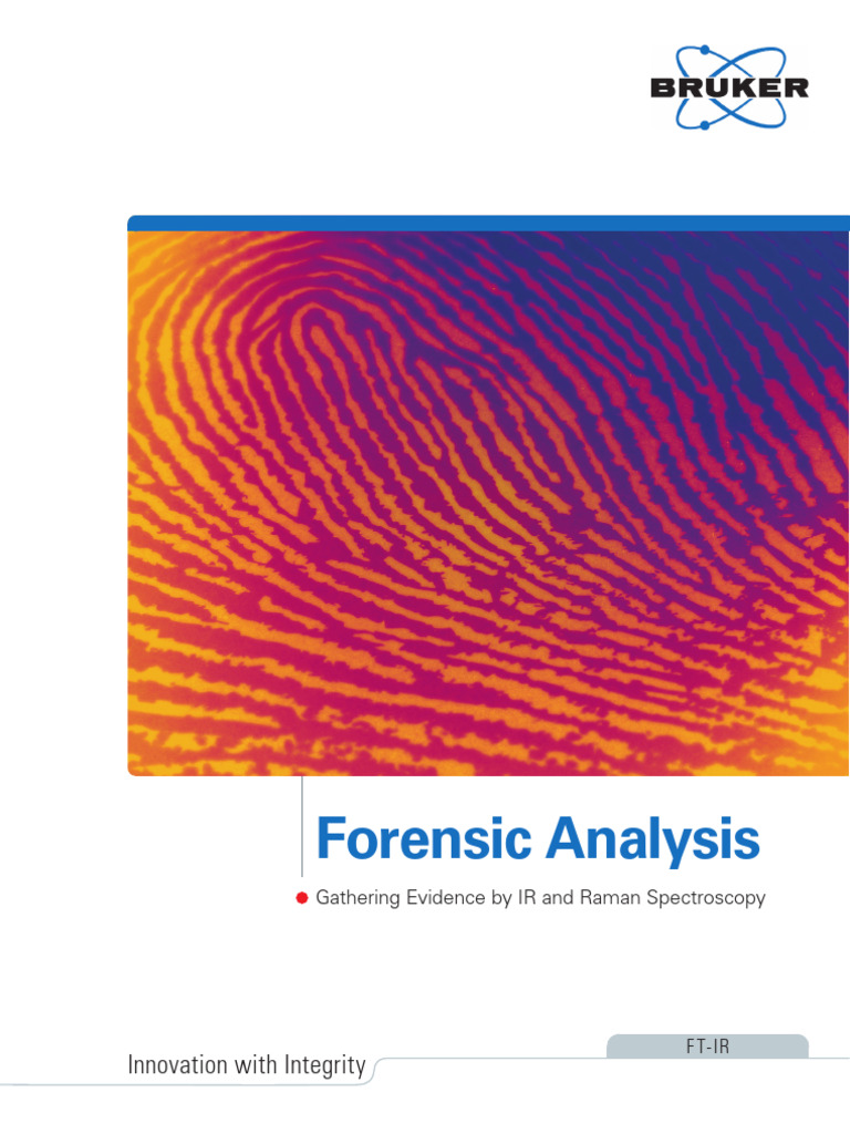 Forensic Analysis Brochure En Pdf Raman Spectroscopy Infrared